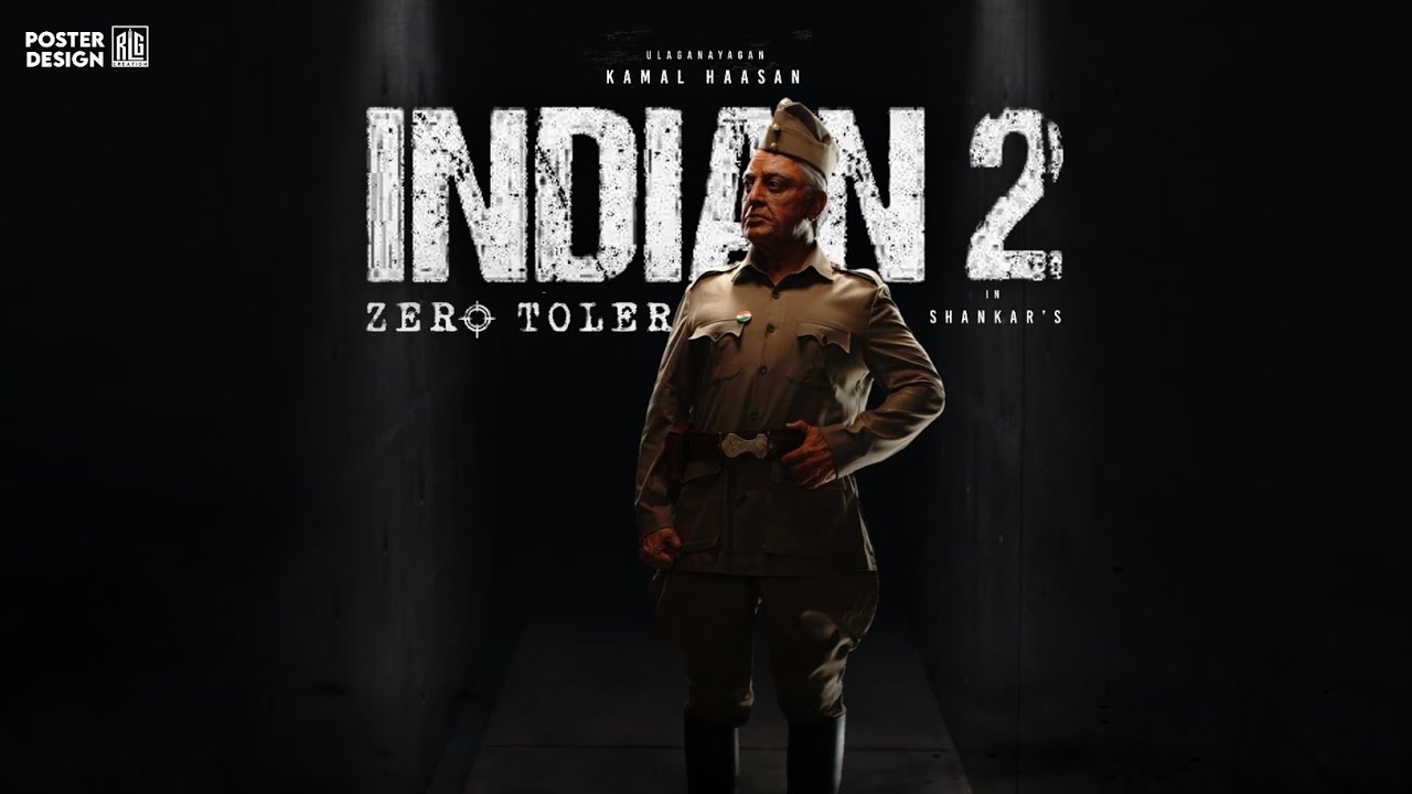 Indian 2 The Movie Poster | Kamal Haasan | Shankar | Anirudh ...