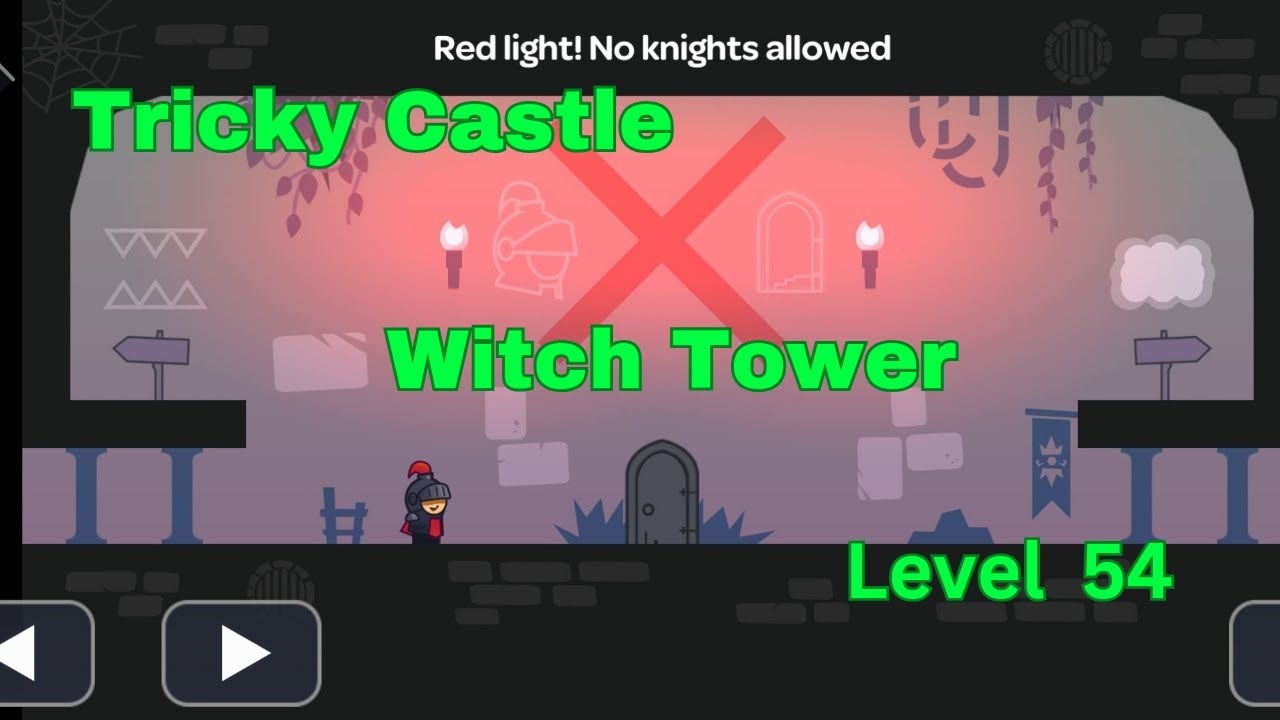 Tricky Castle Witch Tower Level 54 - YouTube