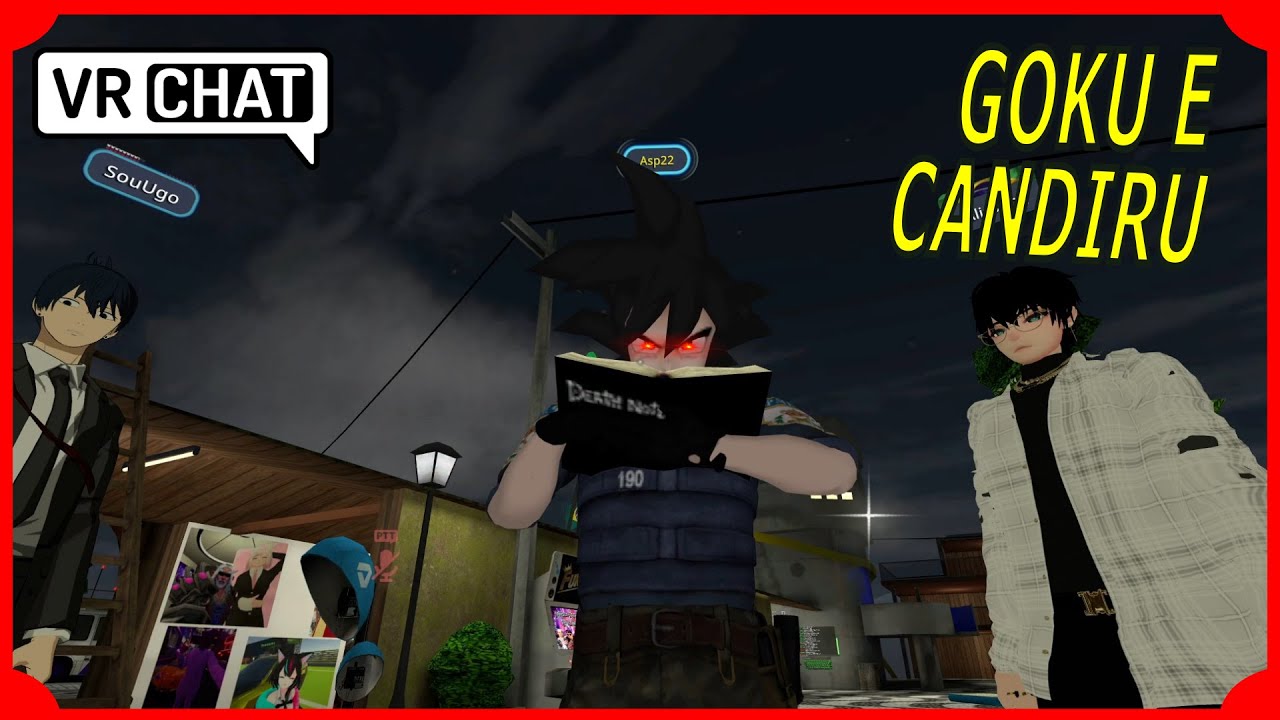 💥 Goku pm e Candiru alienigena no vrchat brasil - YouTube