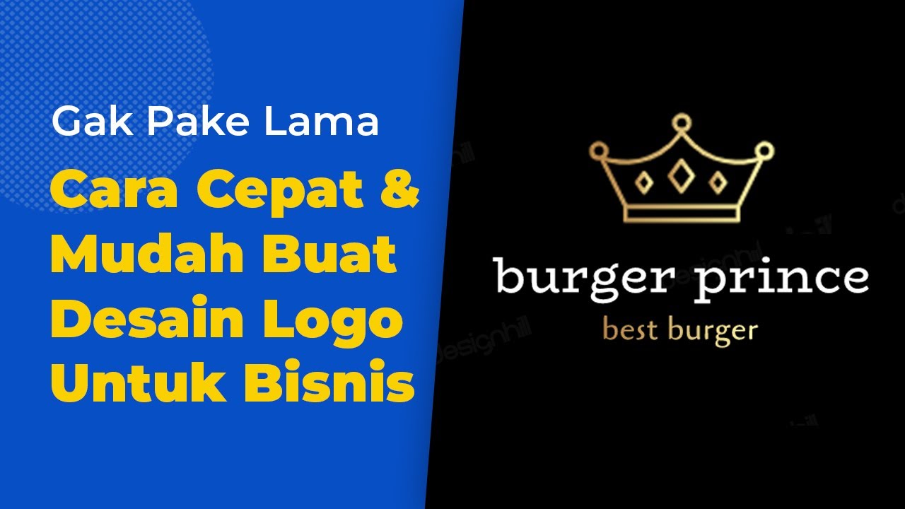 Cara Cepat dan Mudah buat Desain Logo Untuk Bisnis | Tutorial Desain ...