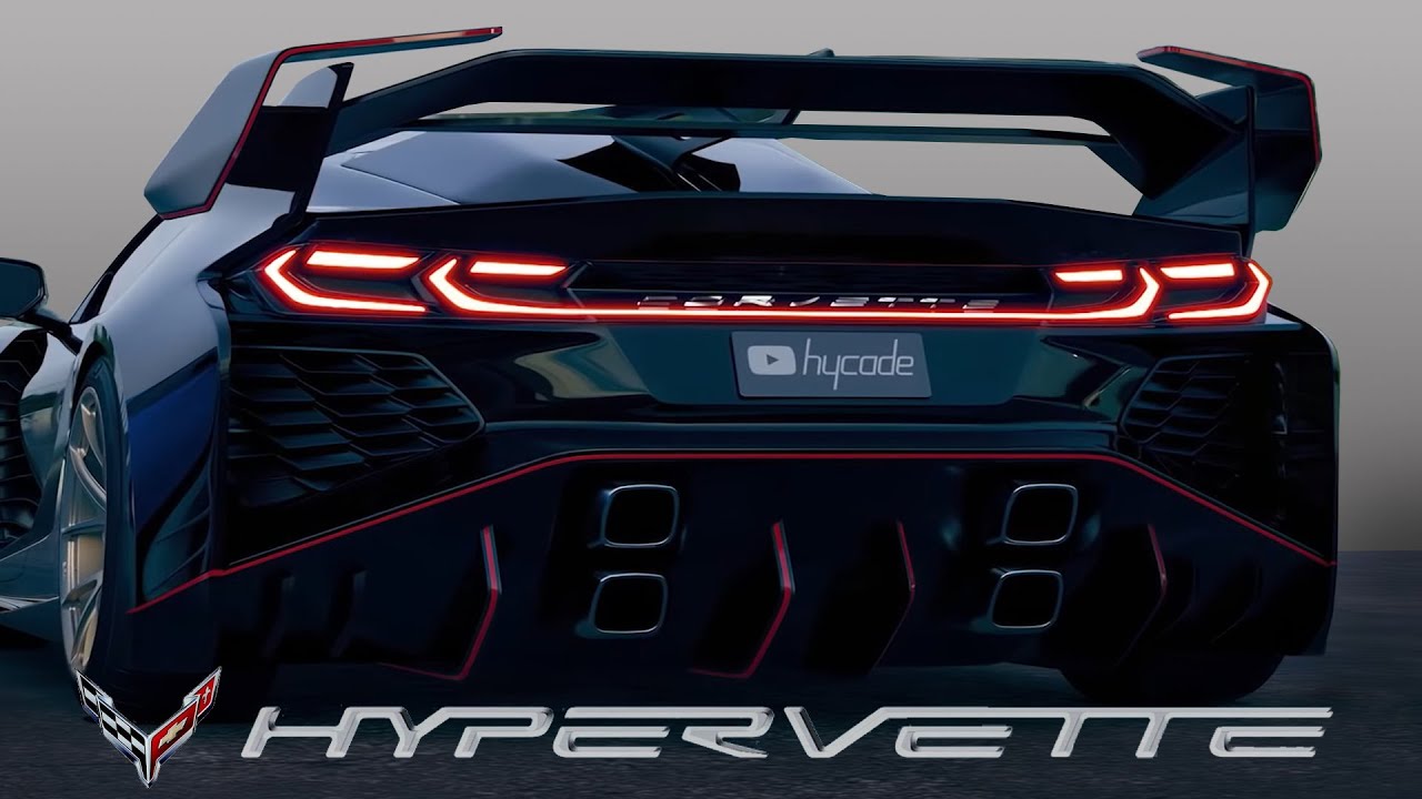Hypervette C8 Diseñado por Hycade Con Base en Corvette [Bodykit] - YouTube