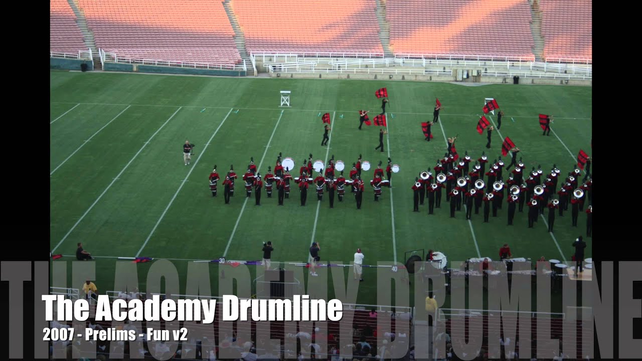 2008 - The Academy Drumline - Fun v2 [HQ AUDIO ONLY] - YouTube