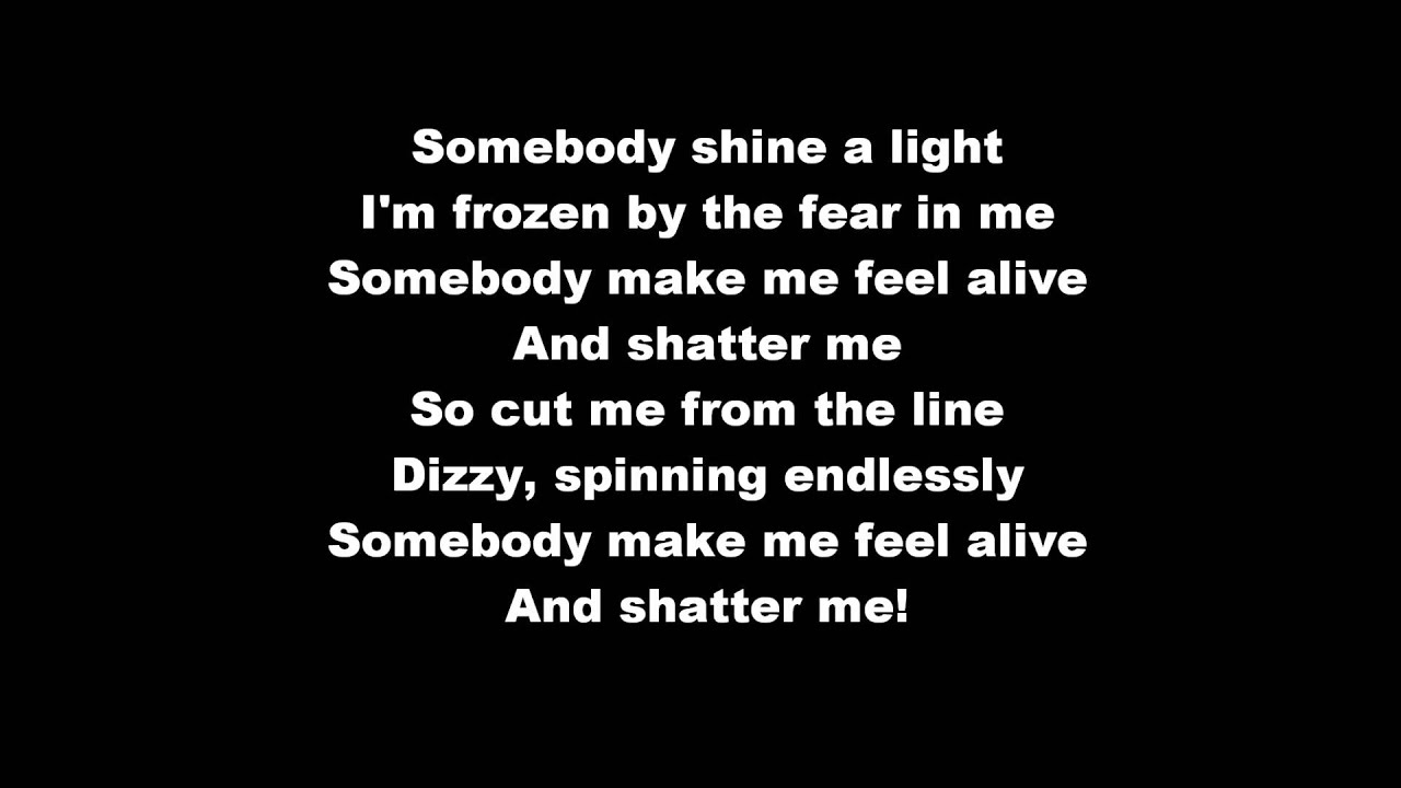 SHATTER ME - Lindsey Stirling ft Lzzy Hale (lyrics) - YouTube