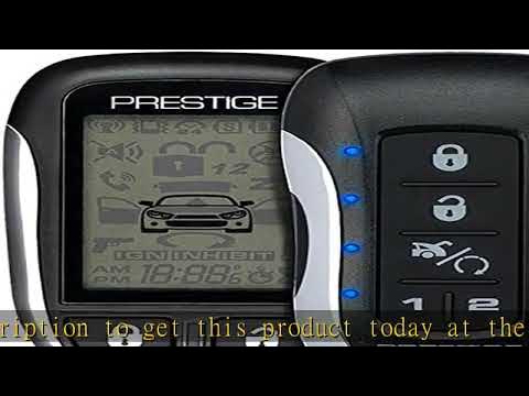 Prestige APS997Z Two-Way LCD Confirming Remote Start & Alarm 1-Mile ...