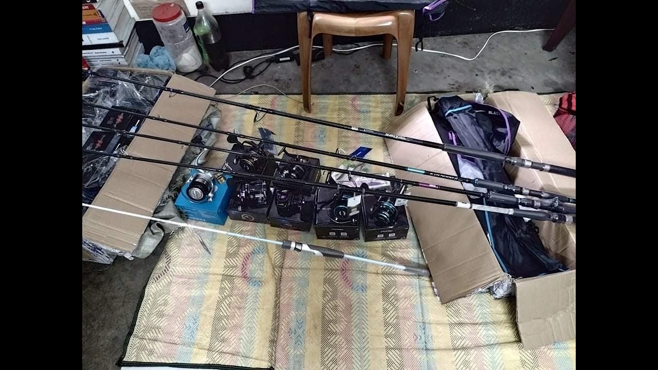 Ecooda rod, reel, line unboxing Part 2(Price in description) - YouTube