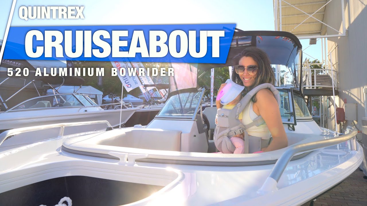 Quintrex Cruiseabout 520 - Aluminium Bow rider | Australian Boat Tour ...