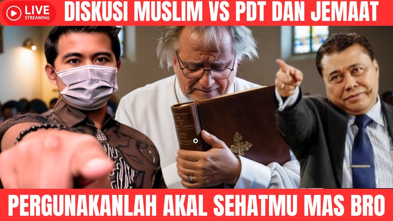 SIARAN LANGSUNG DISKUSI MUSLIM VS PDT DAN JEMAAT BAGIAN 92 - YouTube