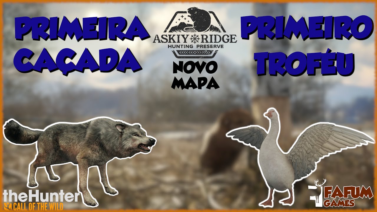 NOVO MAPA ASKIE RIDGE (Canadá) CONHECENDO MAPA E OS ANIMAIS -The Hunter ...