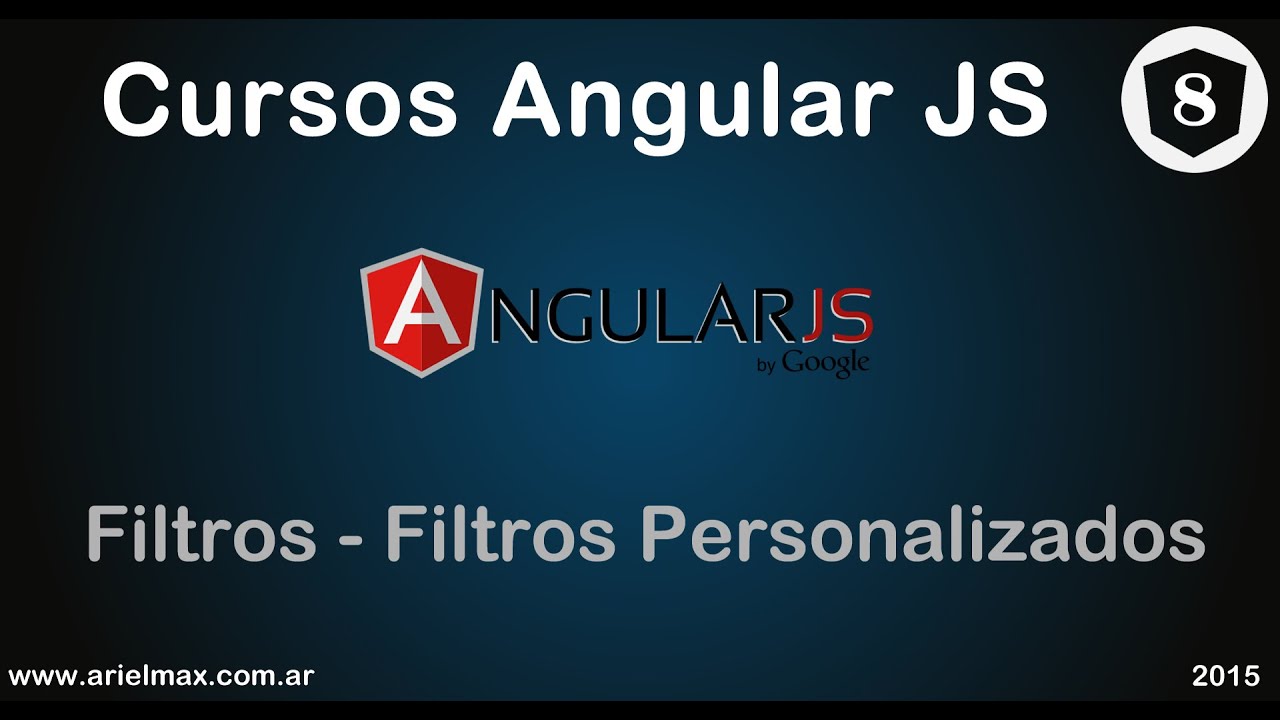 8 Cursos de Angular JS - filtros personalizados - YouTube