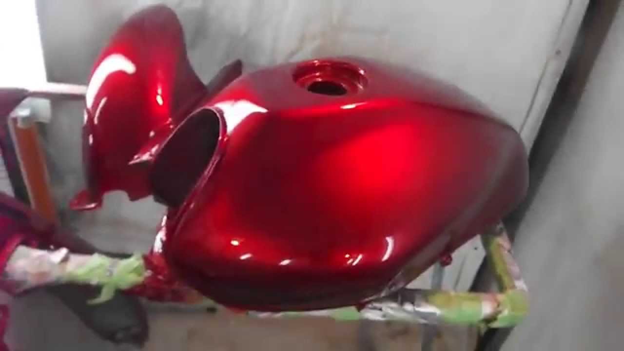 Окраска краской Candy - GARAGE46 (Курск) - YouTube