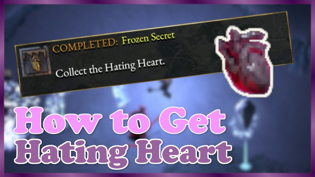 How to Get the Hating Heart | Halls of Torment - YouTube