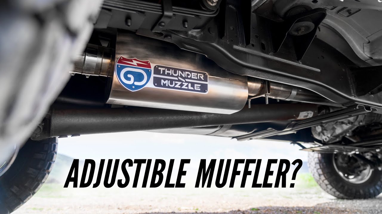 Adjustable Muffler Thunder Muzzle Review | From Quiet to Straight Pipe ...