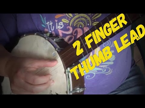 2 Finger Banjo Lesson | Skip To My Lou 1 & 2 | With Close Ups - YouTube