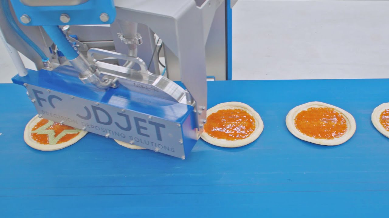 FoodJet: PC-based control optimizes food production - YouTube