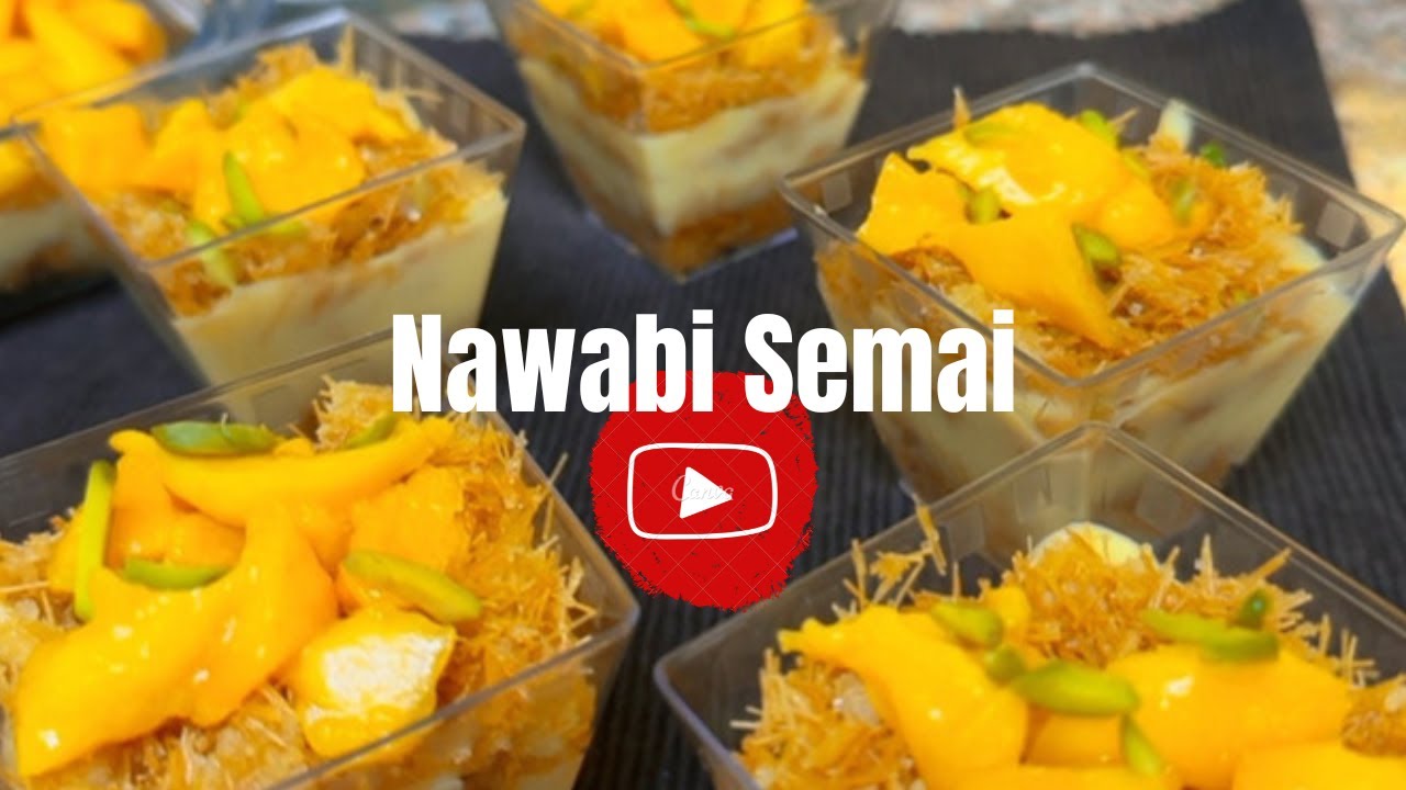 Nawabi Semai | Vermicelli Custard Pudding Recipe | My Kitchen Vlog - YouTube