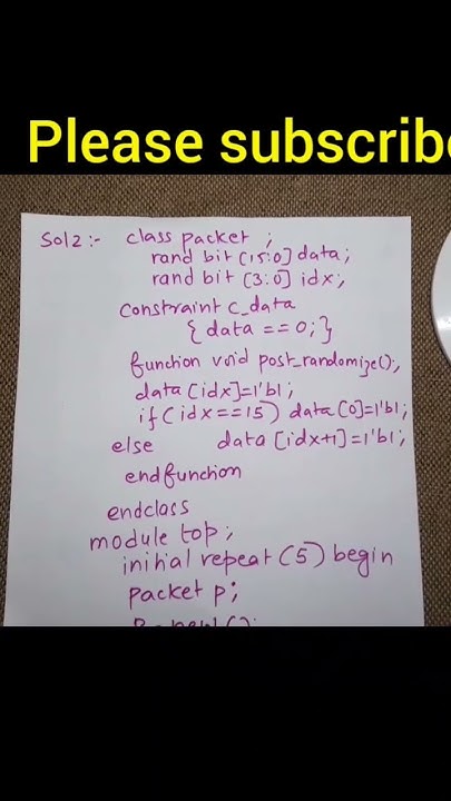 System verilog constraint question sol 2, randomize 16 bit var,consecutive 2 bits are 1, rest 0 ...
