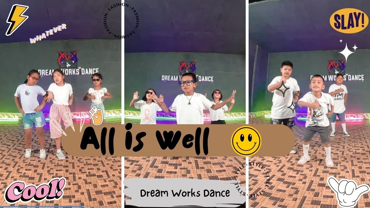 All Is Well | 3 Idiots | Kids Dance Routine | DWD Choreography ...