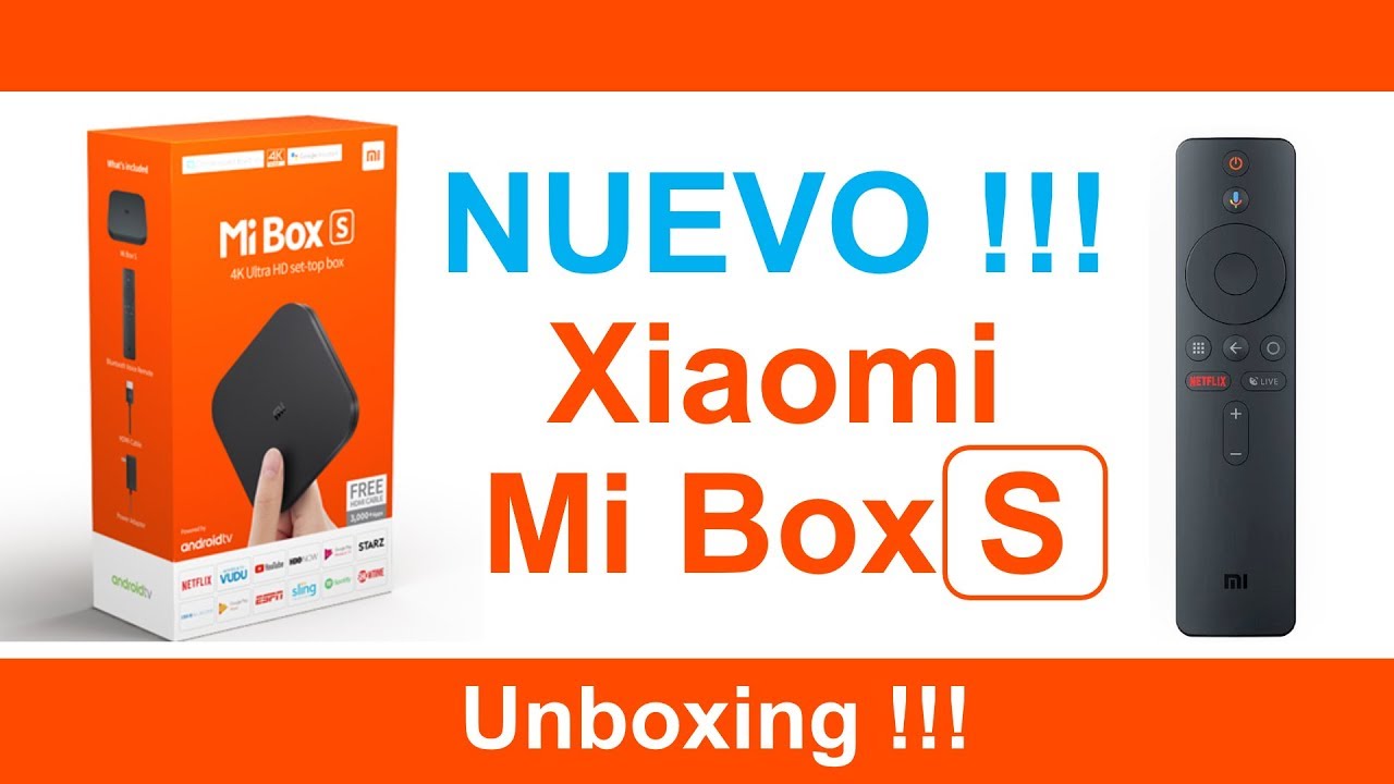 Xiaomi Mi Box S Unboxing en español - YouTube
