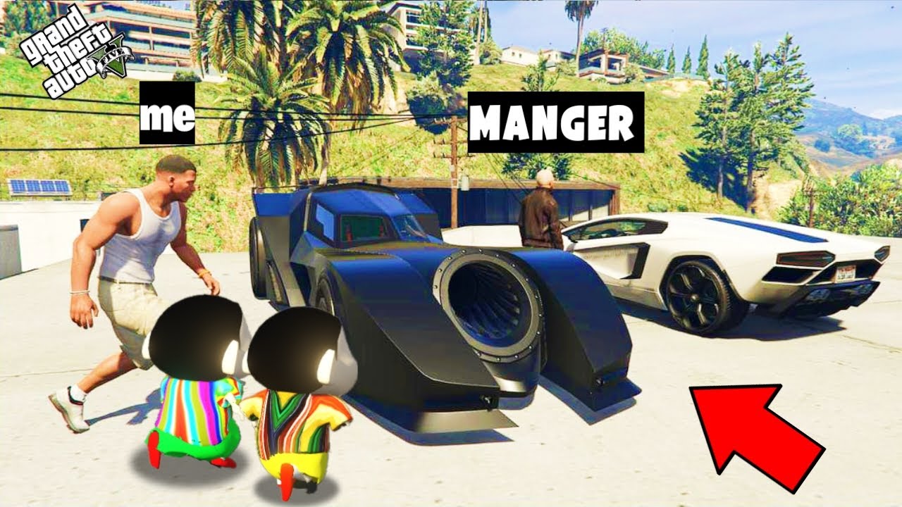 GTA V : Franklin & Shinchan Stelling Car in GTA V ! - YouTube