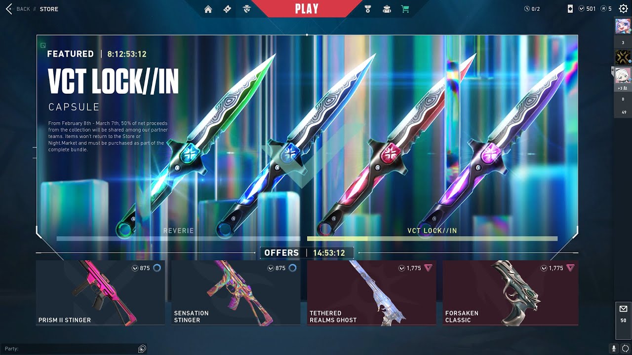 Buying VCT LOCK//IN Bundle - YouTube