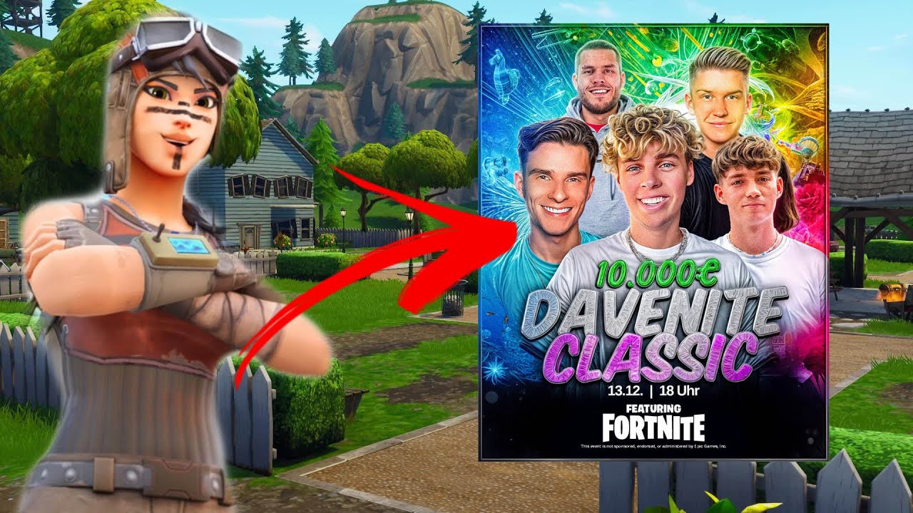 🔴10.000€ Fortnite OG Turnier "Davenite Classic" mit TJPEX - YouTube
