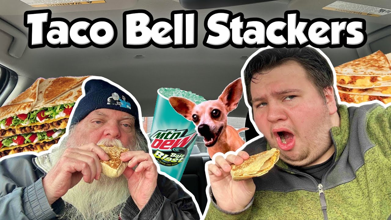 New Stacker from Taco Bell - Restaurant Junkies - YouTube