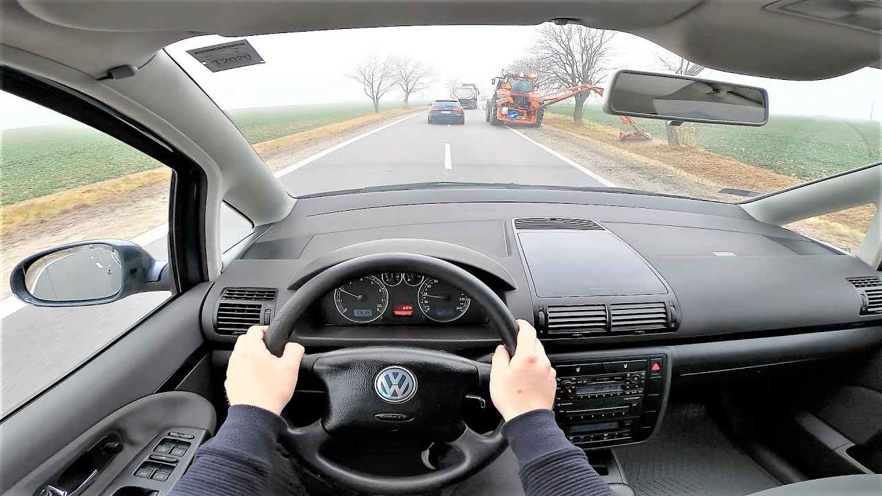 Volkswagen Sharan 1.8T 150KM Automat (2004) Walkaround POV Test Drive ...