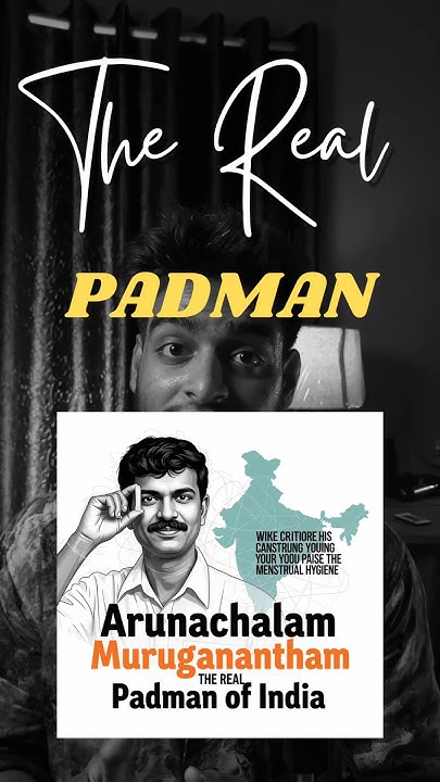 The Real Padman of India – Most Inspiring Man You’ve Never Heard Of! #padman - YouTube