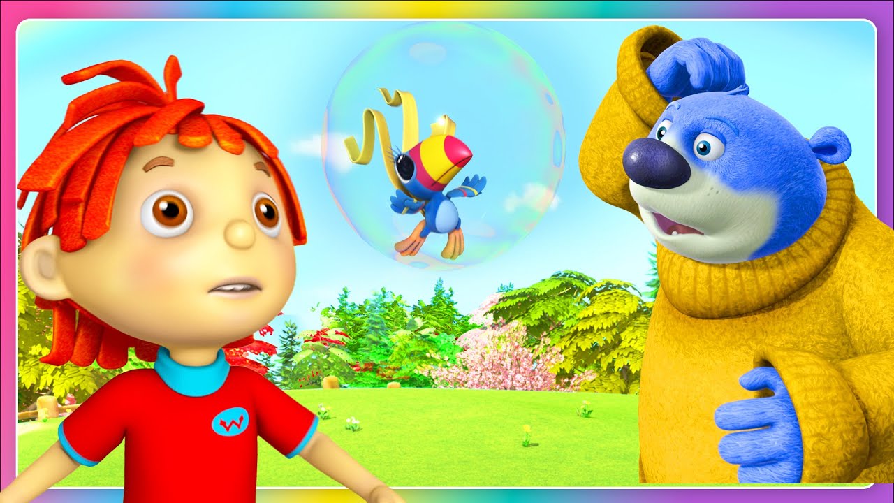 HELP! TRAPPED IN A GIANT BUBBLE! 🫧 Best kids cartoon - YouTube