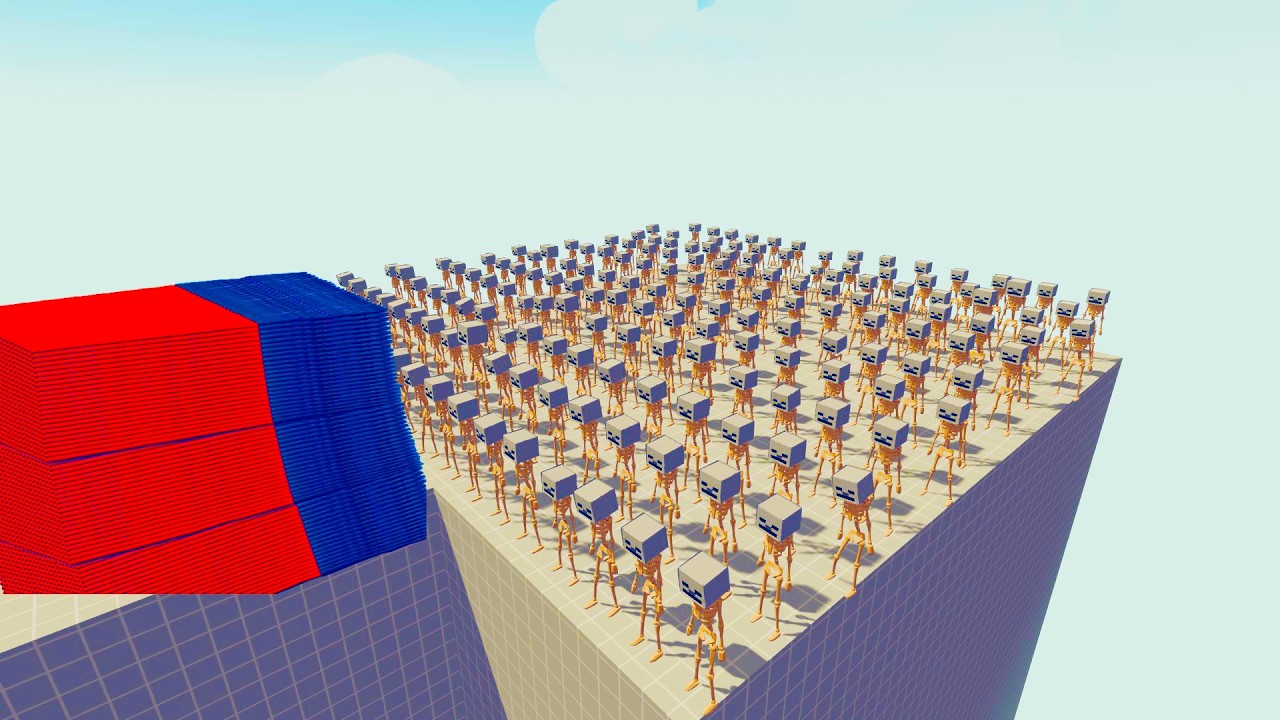 100x MINECRAFT SKELETON + GIANT vs EVERY GOD l Totally Accurate Battle ...