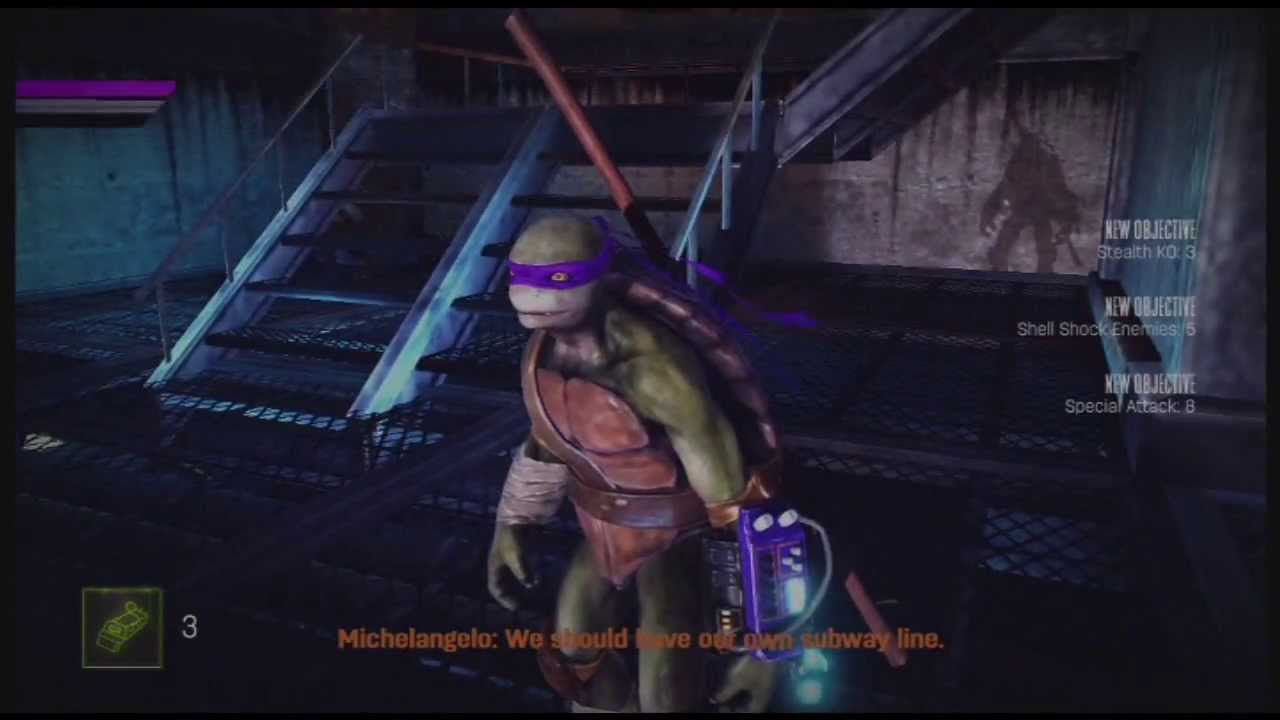 Let's Play TMNT OOTS Episode 1 - YouTube