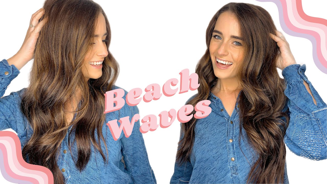 EASY AND PERFECT SUMMER BEACHY WAVES | Hair Tutorial ...