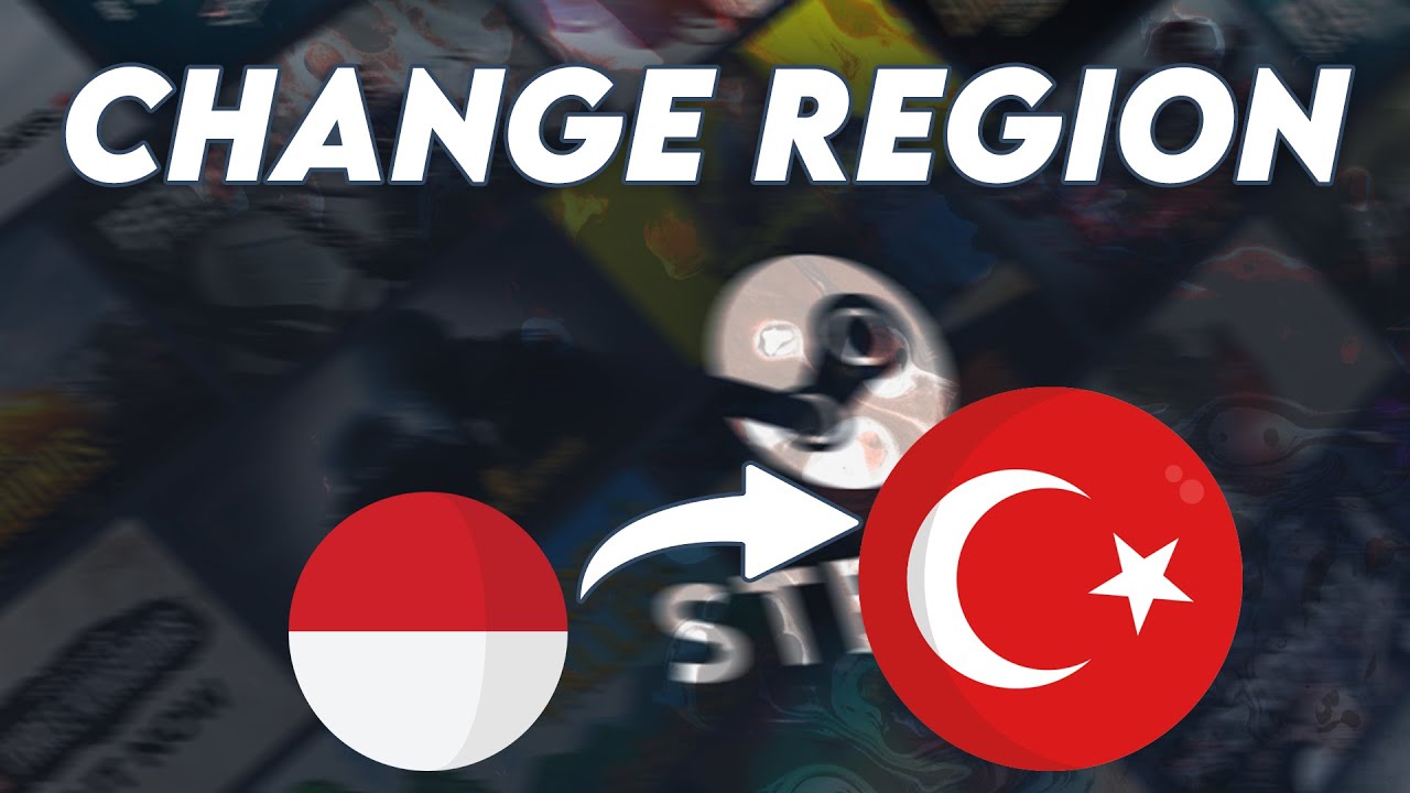 How to Change Steam Region to Turkey - YouTube