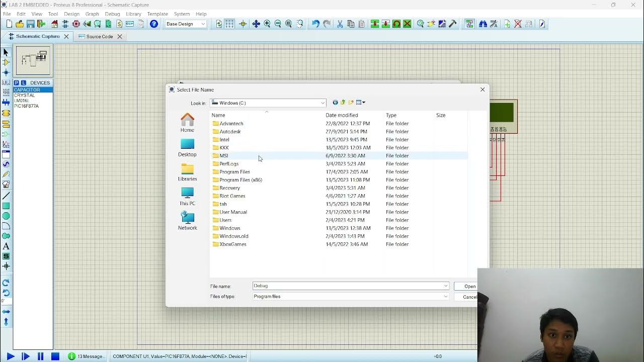 embedded system lab 2-1 09DEM20F2017 - YouTube