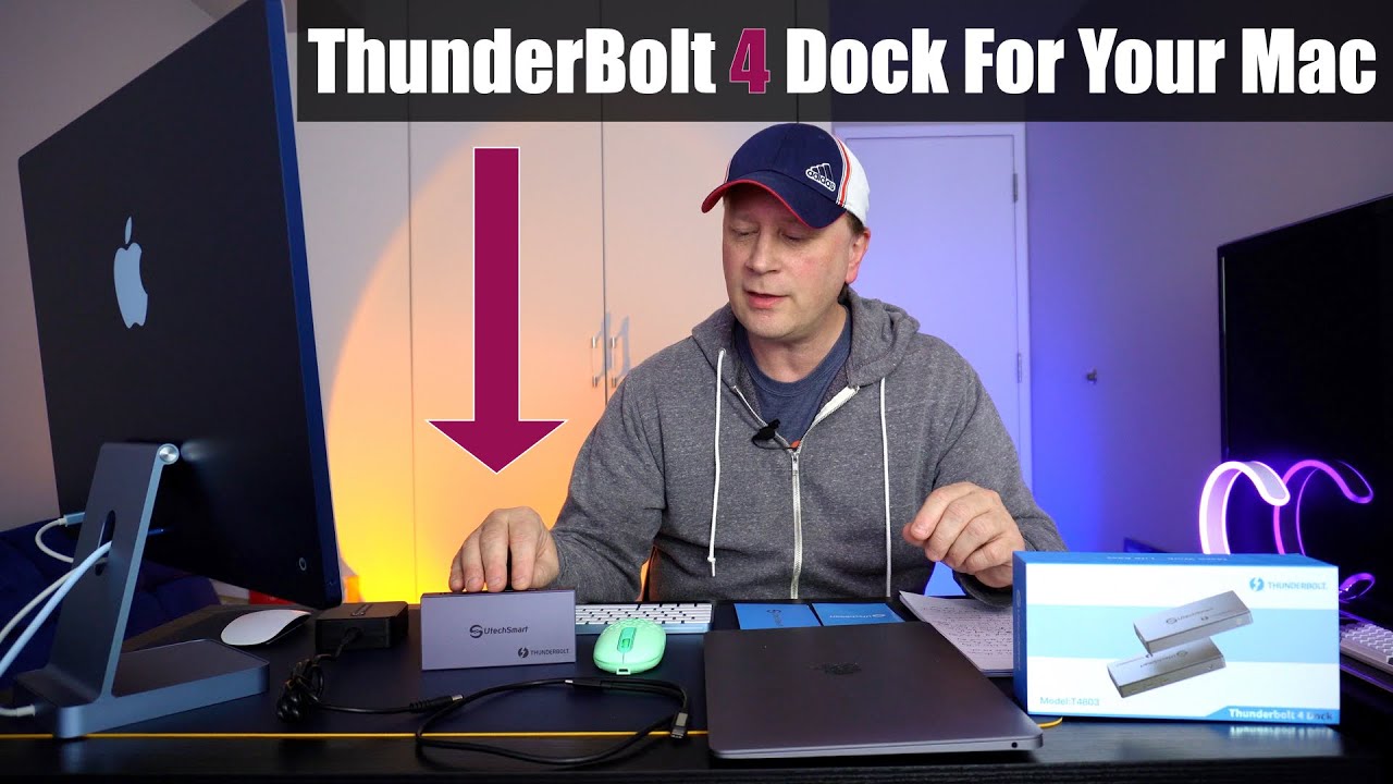Thunderbolt 4 Dock / Hub For You MacBook, iMac, and Mac mini - YouTube