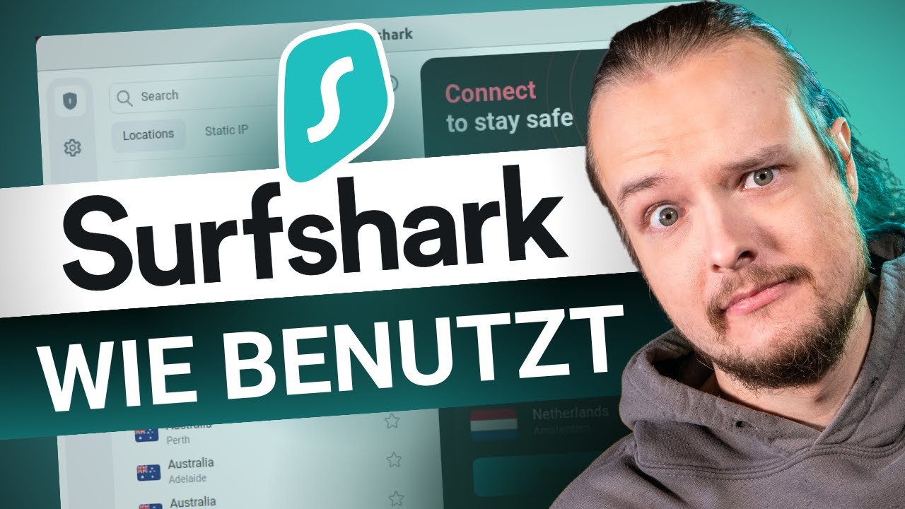 Wie benutzt man Surfshark VPN ? | Surfshark Tutorial für Anfänger - YouTube