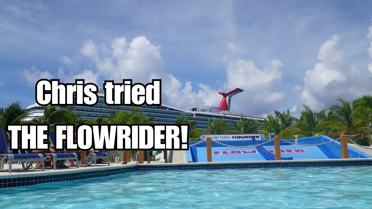 FLOWRIDER in Grand Turk! - YouTube