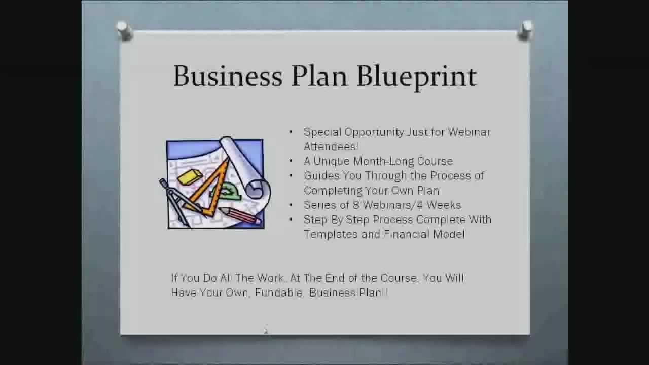 Business Plan Blueprint Overview - YouTube