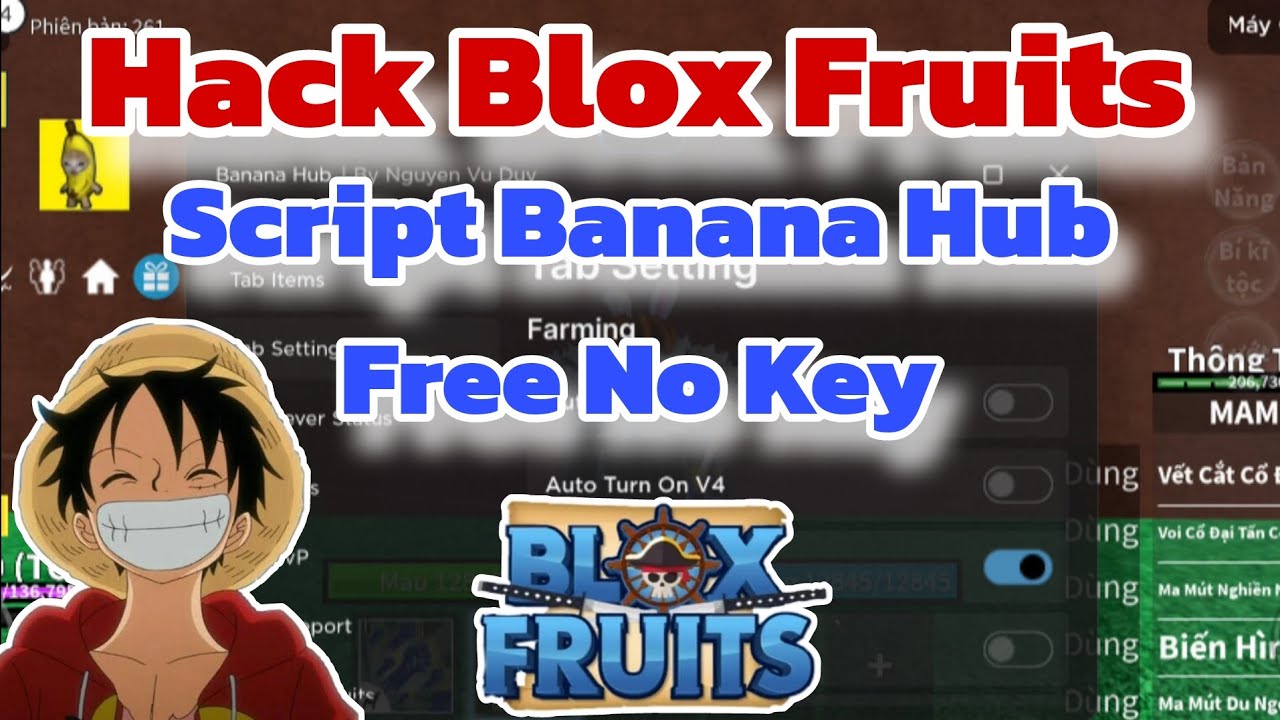 Hack Blox Fruit 21 | Script Blox Fruits Banana Hub Free No Key Siêu Vip ...