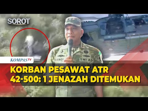 Update Korban Pesawat ATR 42-500, Satu Jenazah Ditemukan