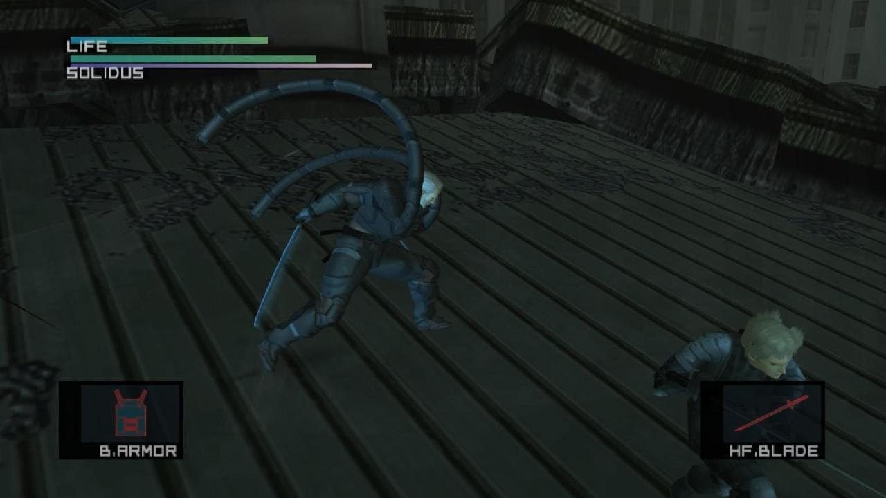 METAL GEAR SOLID 2: Sons of Liberty - Master Collection MGS2 Raiden vs ...