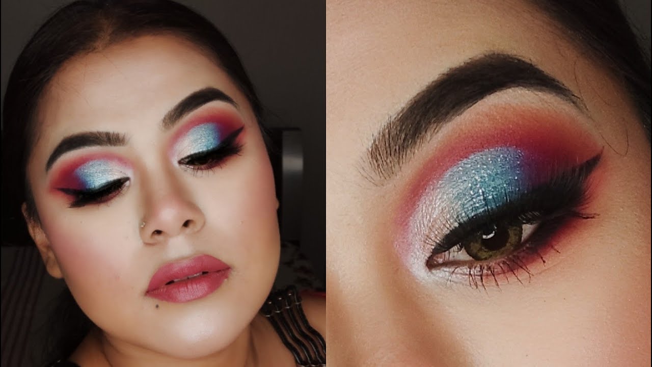 Step by step Cut Crease eye makeup tutorial for beginners . How to do ...