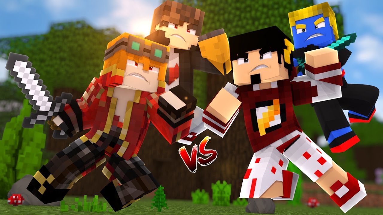 Minecraft : QUAL MELHOR TIME - Lucky Wars 4/4 ‹ MayconLorenz › - YouTube