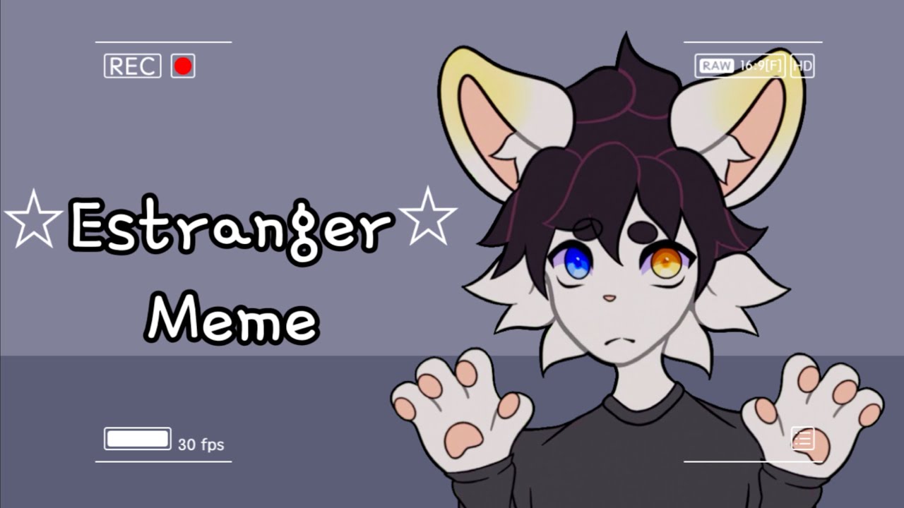 Estranger//animation meme//loop - YouTube