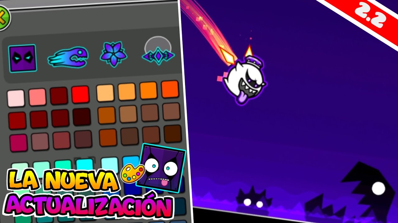 !!!LA NUEVA ACTUALIZACIÓN DE GEOMETRY DASH 2.2 BETA!!! | Geometry Dash ...