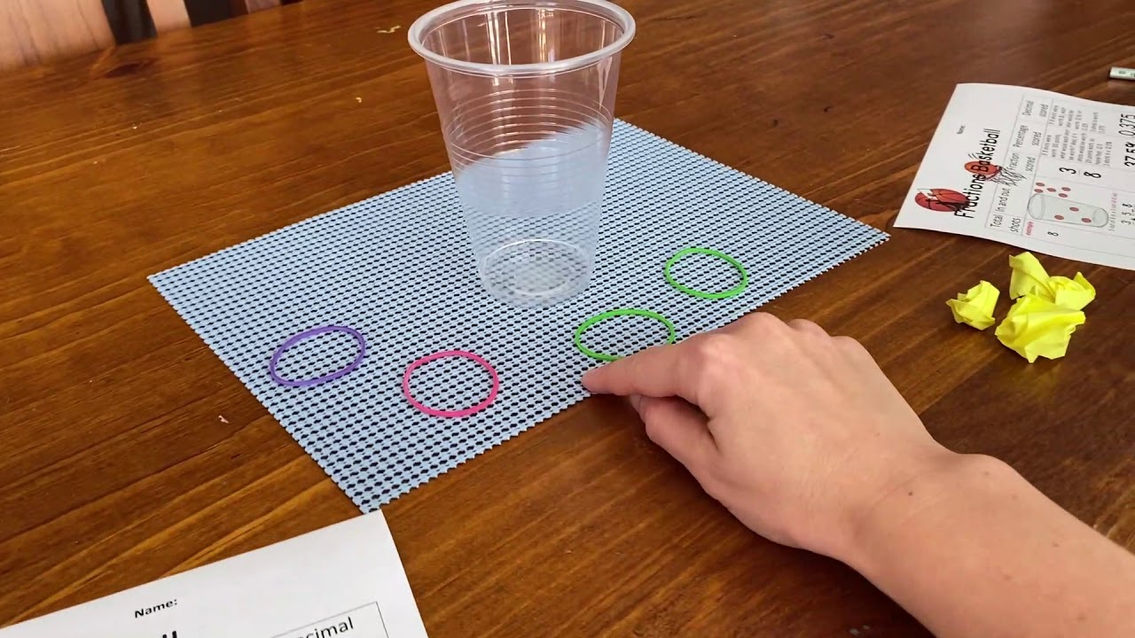 Fractions, Percentages, Decimals Basketball - YouTube