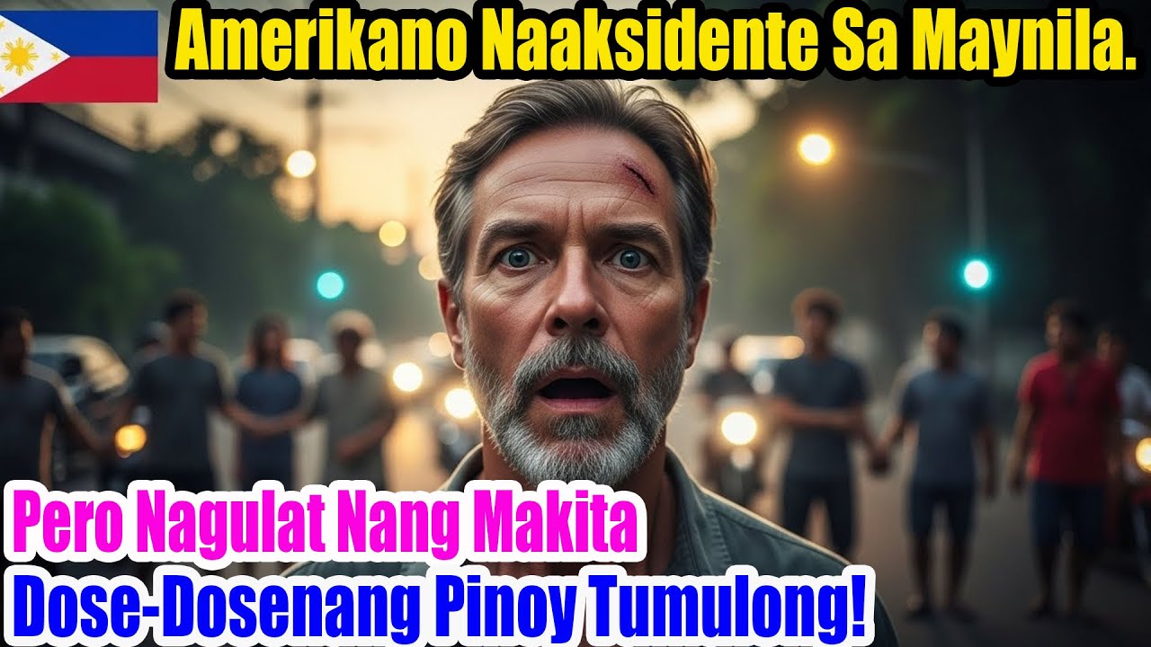 Amerikano naaksidente sa Maynila, nagulat sa dose-dosenang Pilipinong ...