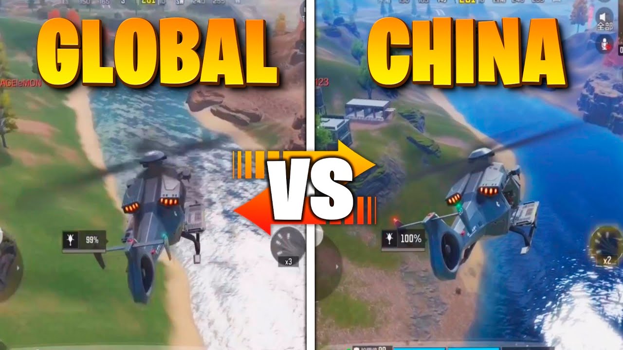 ¡Battle Royale CHINO 🆚 Battle Royale GLOBAL en COD MOBILE! - YouTube