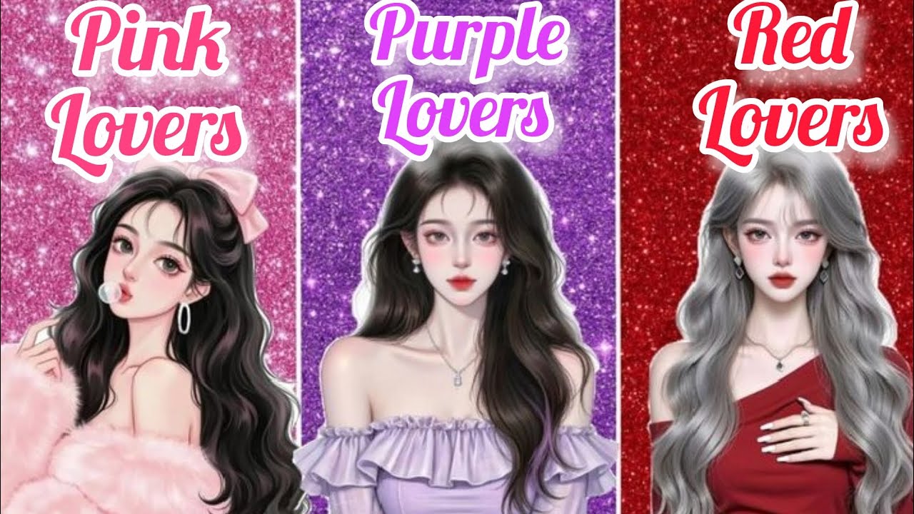 Pink 💗 vs Purple 💜 vs Red ️ | Color Comparison | Which Color Wins ...