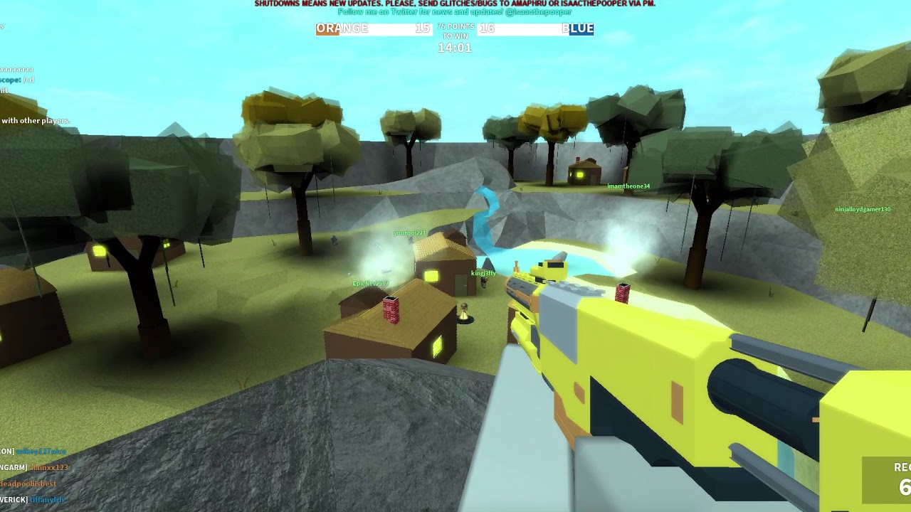 NERF WAR IN ROBLOX | NERF FPS - YouTube